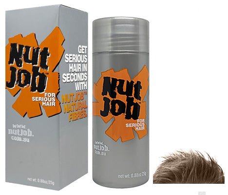 Light Brown Hair Fibres for Men with Thinning Hair – Nut Job Hair ...