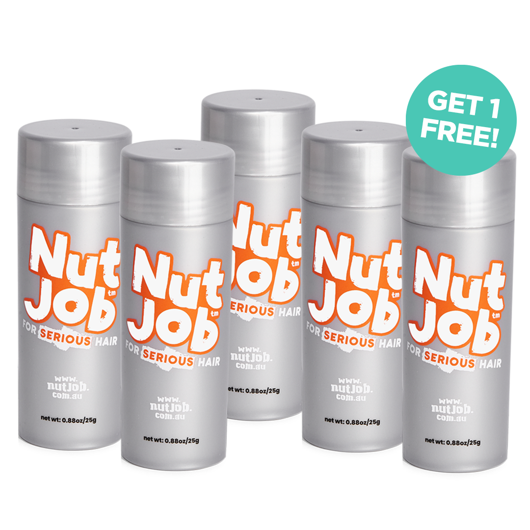 Natural Hair Thickening Fibres | Nut Job Australia – Nut Job Hair ...