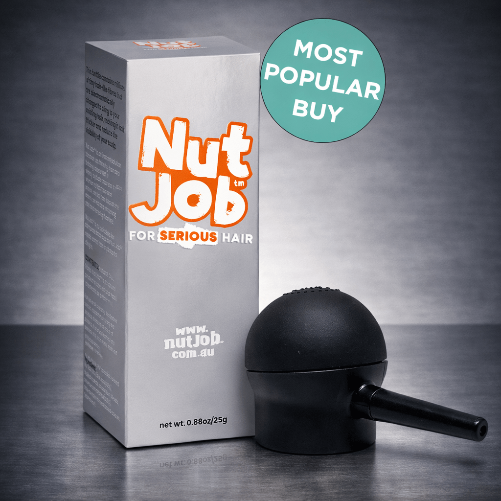Precision Spray & Fibre Duo – Nut Job Hair Building Fibres
